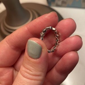 Pandora | Jewelry | Set Of Pandora Stackable Rings Sz 5 | Poshmark
